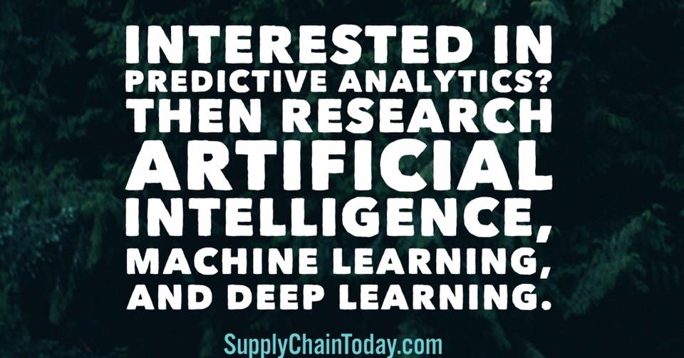 Machine Learning Quotes - Training included. - Supply Chain Today Machine Learning Quotes - Training included. - Supply Chain Today