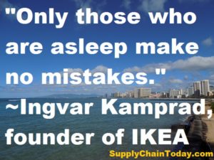 Ingvar Kamprad Quotes, founder of IKEA - Supply Chain Today