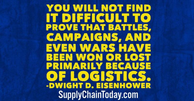 Logistics Quotes - Supply Chain Today