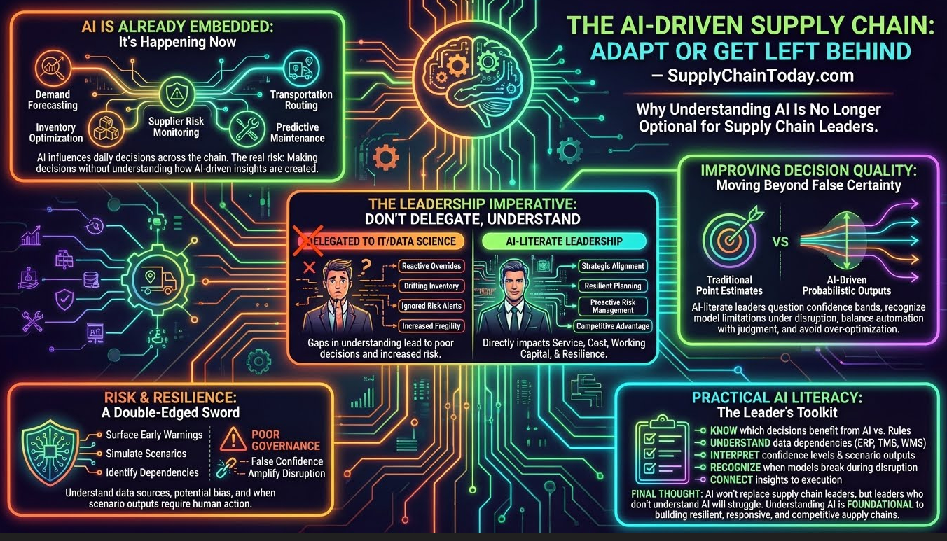 Why Understanding AI Is No Longer Optional for Supply Chain Leaders.