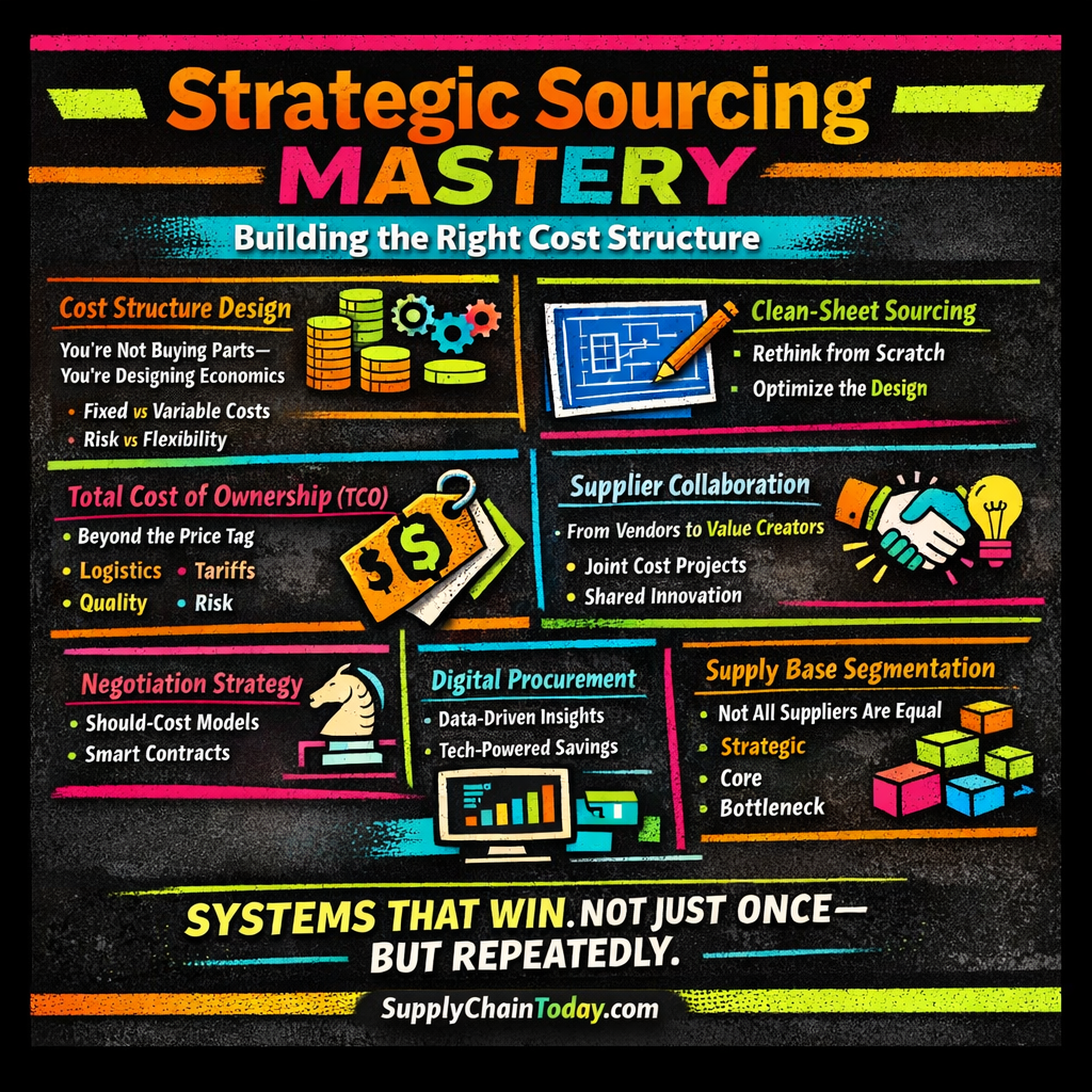 Master Strategic Sourcing: Engineering the Right Cost Structure.