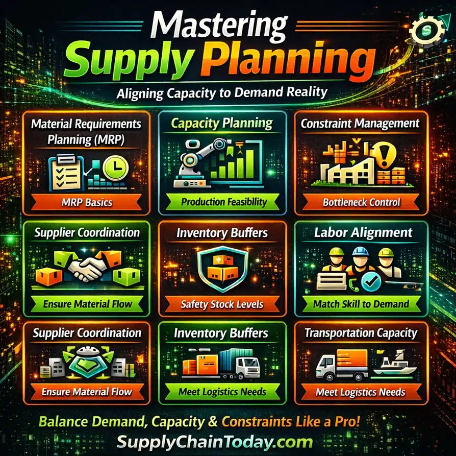 Master Supply Planning: Aligning Capacity to Demand Reality.